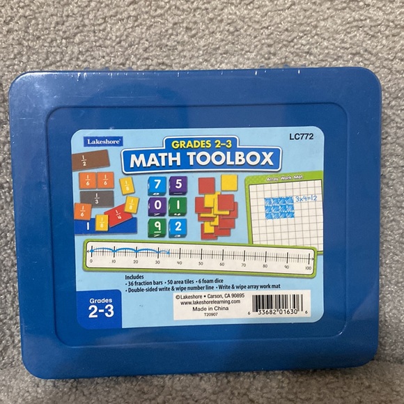 Lakeshore | Toys | Nib Math Toolbox | Poshmark